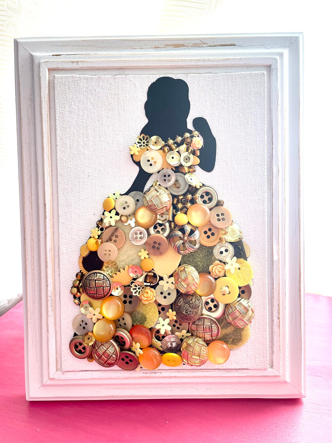 Princess Belle Framed Art - Etsy