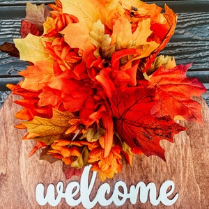 Fall Welcome Sign - Etsy