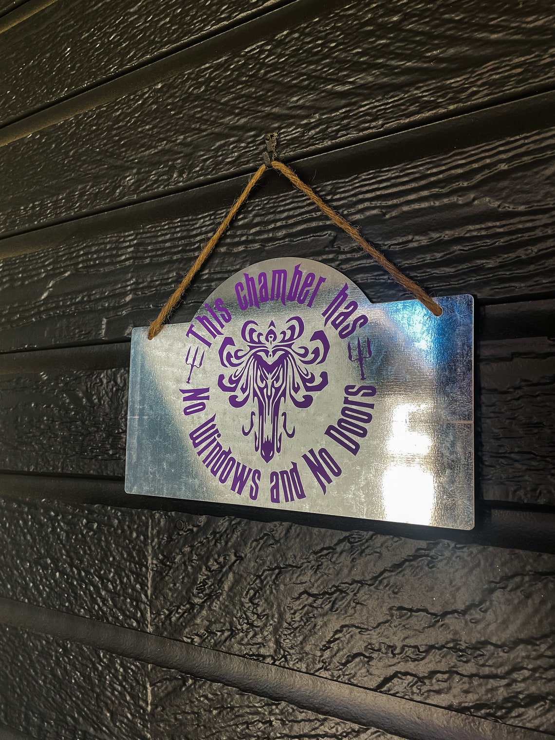 This Chamber Has No Windows and No Doors Sign - Etsy