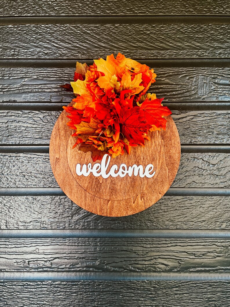 Fall Welcome Sign - Etsy