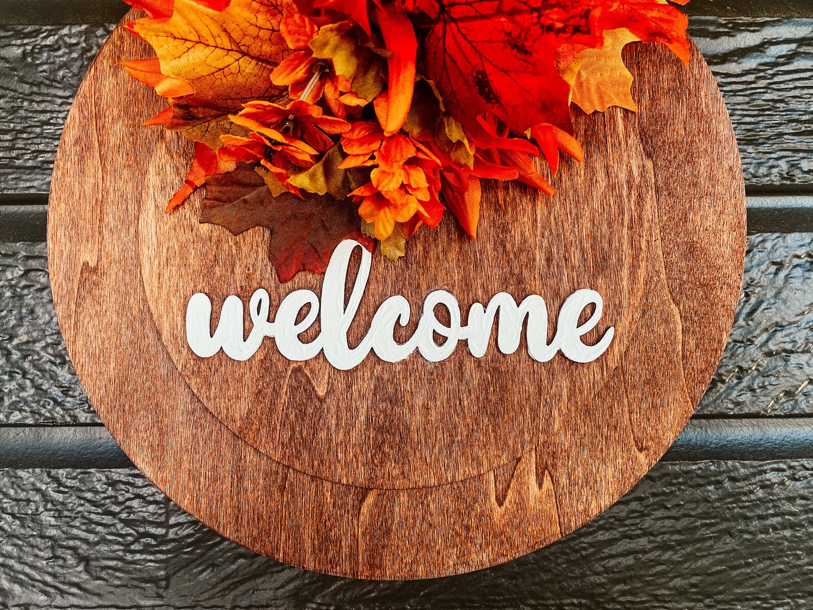 Fall Welcome Sign - Etsy