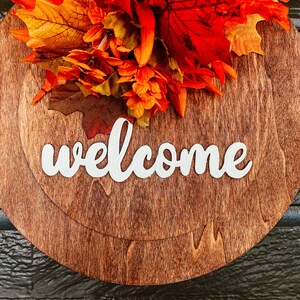 Fall Welcome Sign - Etsy