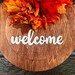 Fall Welcome Sign - Etsy