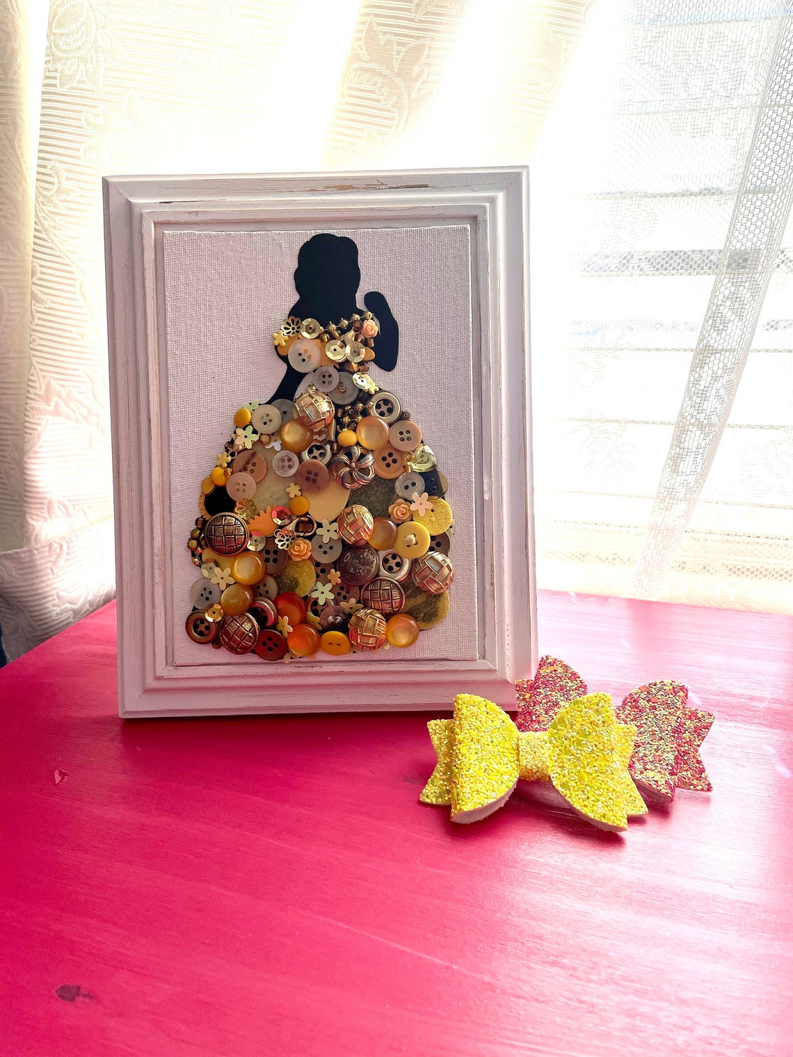 Princess Belle Framed Art - Etsy