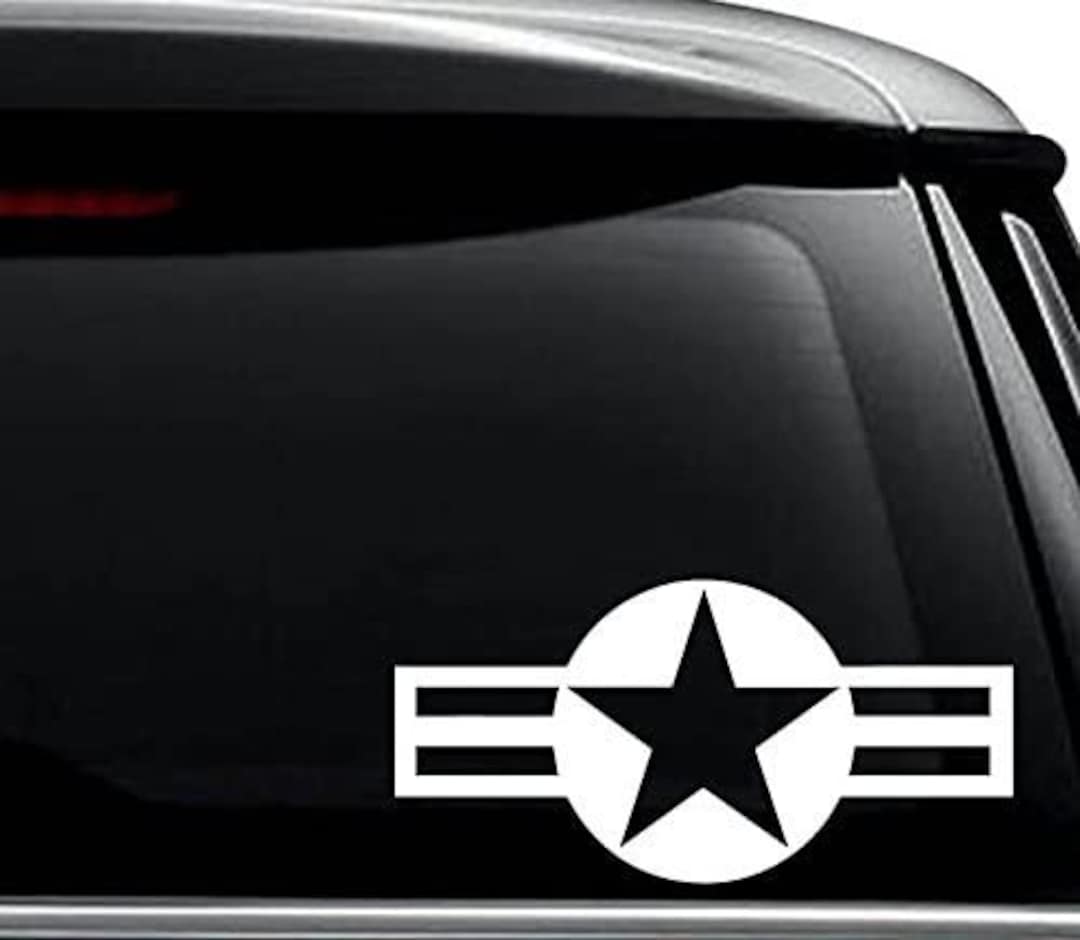 USAF Aircraft Insignia Emblem Decal Sticker for Use on Laptop, Helmet ...
