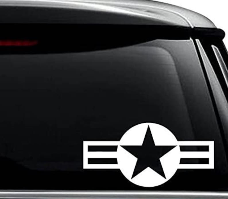 USAF Aircraft Insignia Emblem Decal Sticker for Use on Laptop - Etsy