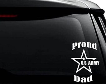 Army Dad Decal | Etsy