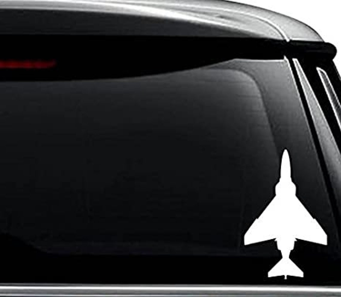 F-4 Phantom Fighter Jet Plane Decal Sticker for Use on Laptop, Helmet ...