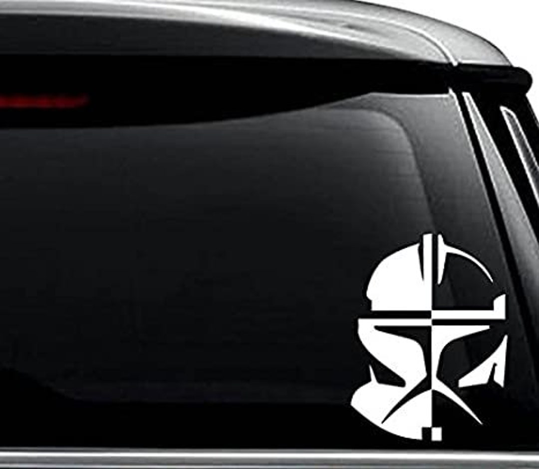 Clone Trooper Decal Sticker for Use on Laptop, Helmet, Car, Truck ...