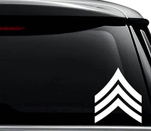 US Army Rank Insignia Sergeant Blue Uniform Decal Sticker for Use on ...