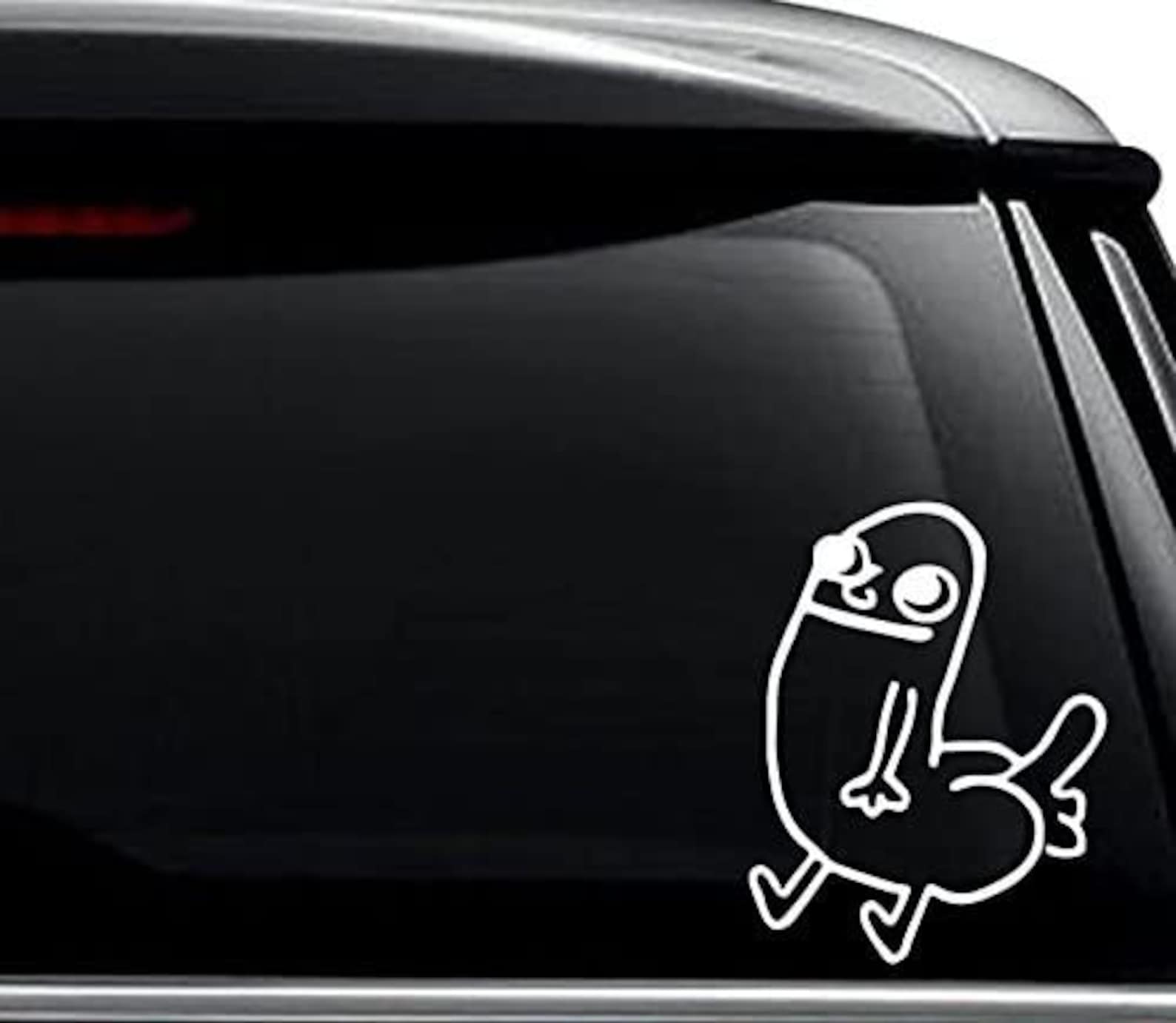 Dickbutt Reddit Decal Sticker for Use on Laptop, Helmet, Car, Truck ...