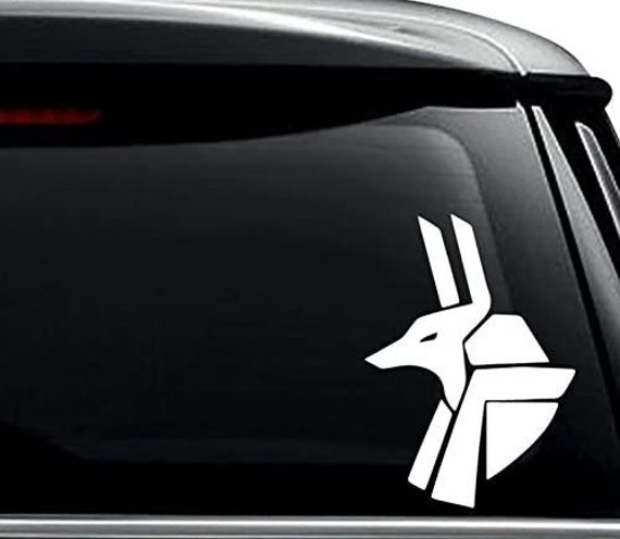 Egyptian God Anubis Decal Sticker for Use on Laptop Helmet - Etsy