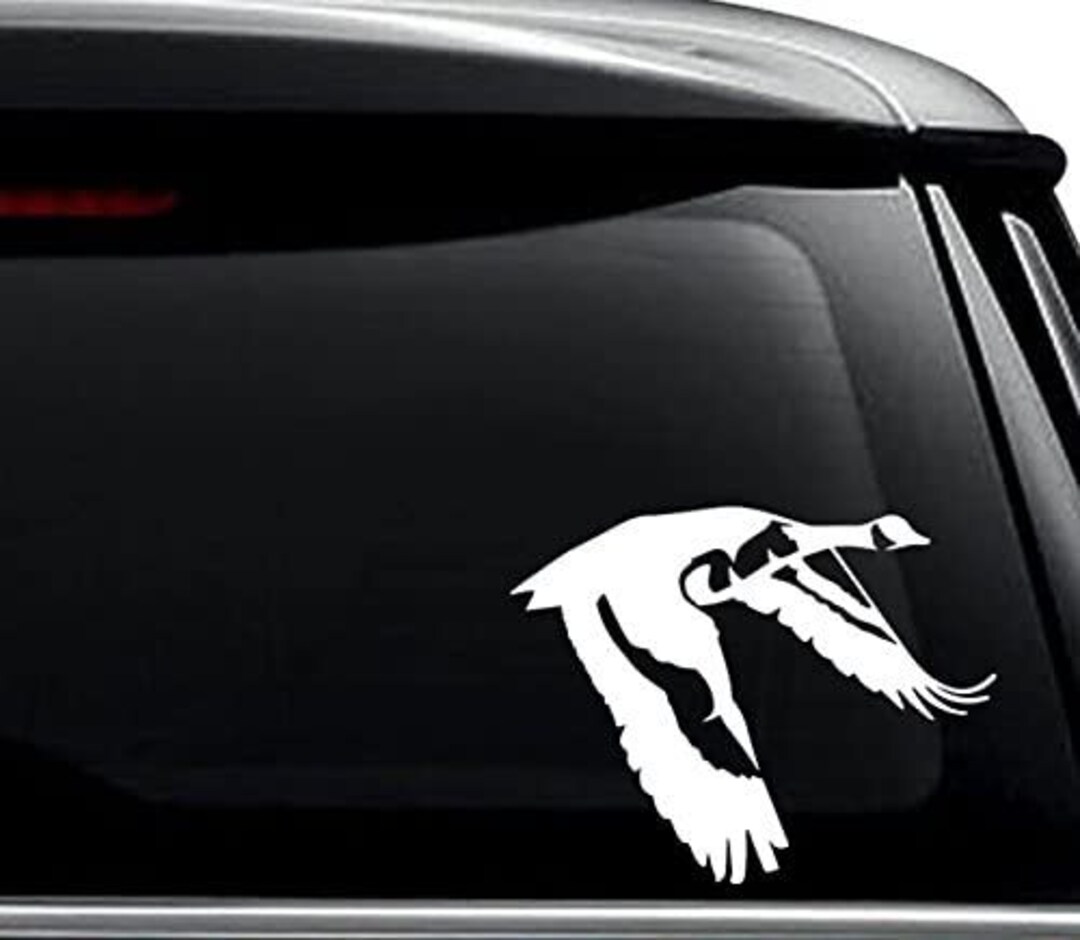 Canada Goose Bird Hunting Decal Sticker for Use on Laptop, Helmet, Car ...