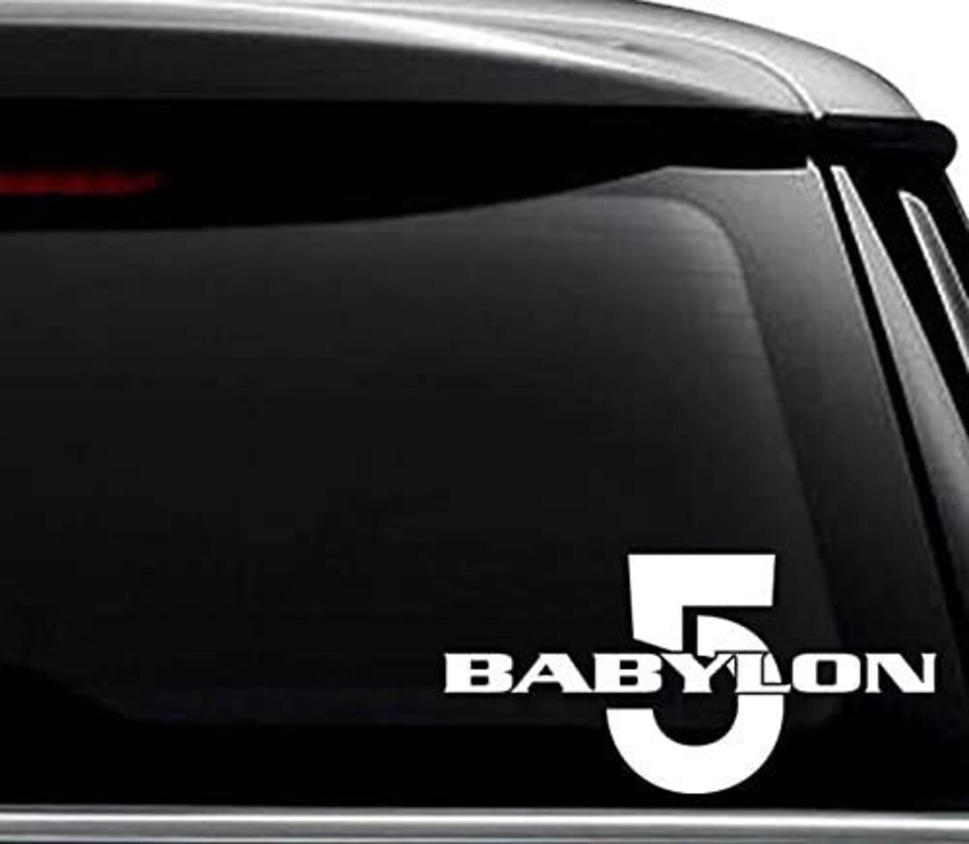 Babylon 5 Decal Sticker for Use on Laptop, Helmet, Car, Truck ...