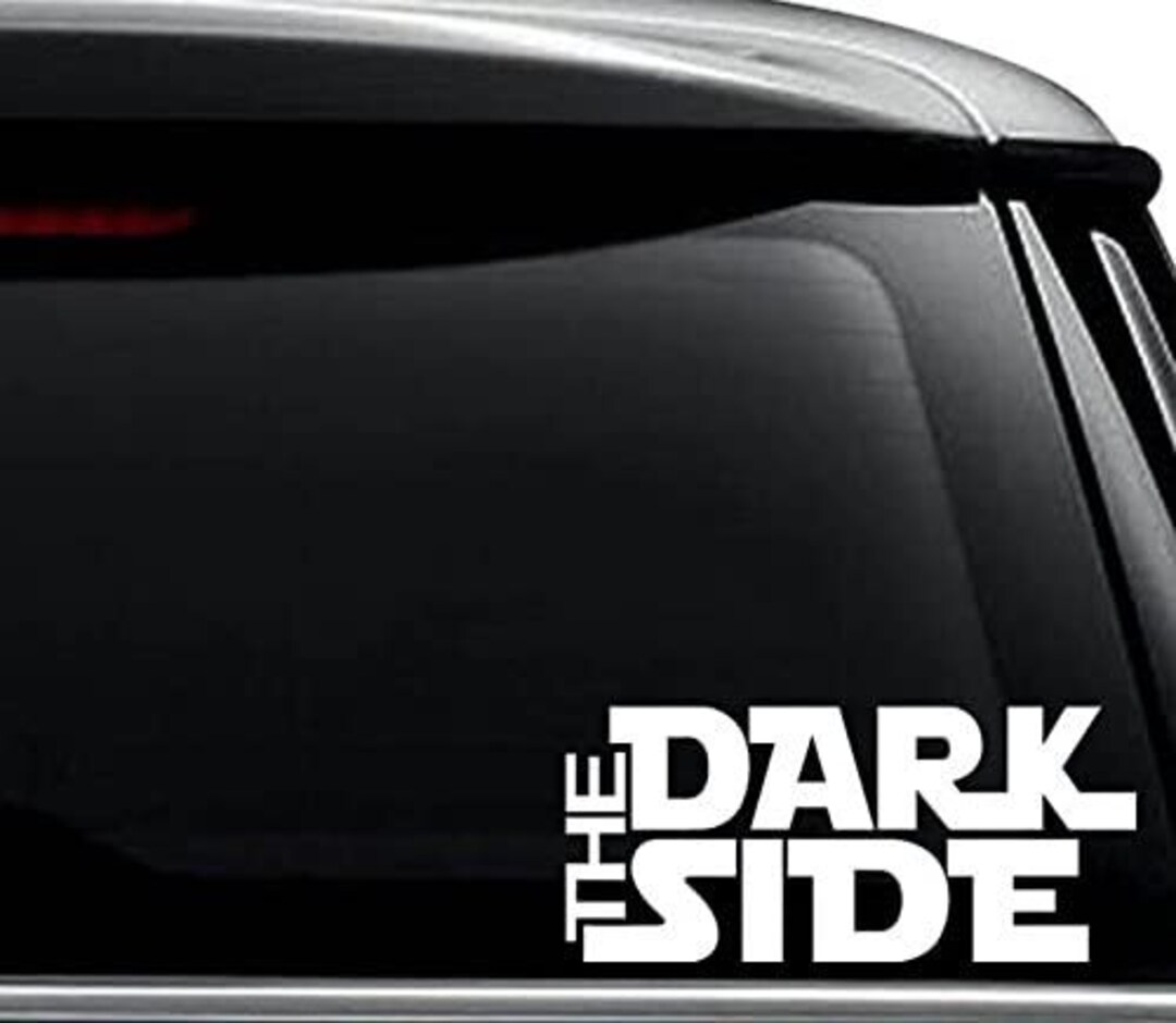 The Dark Side Decal Sticker for Use on Laptop, Helmet, Car, Truck ...