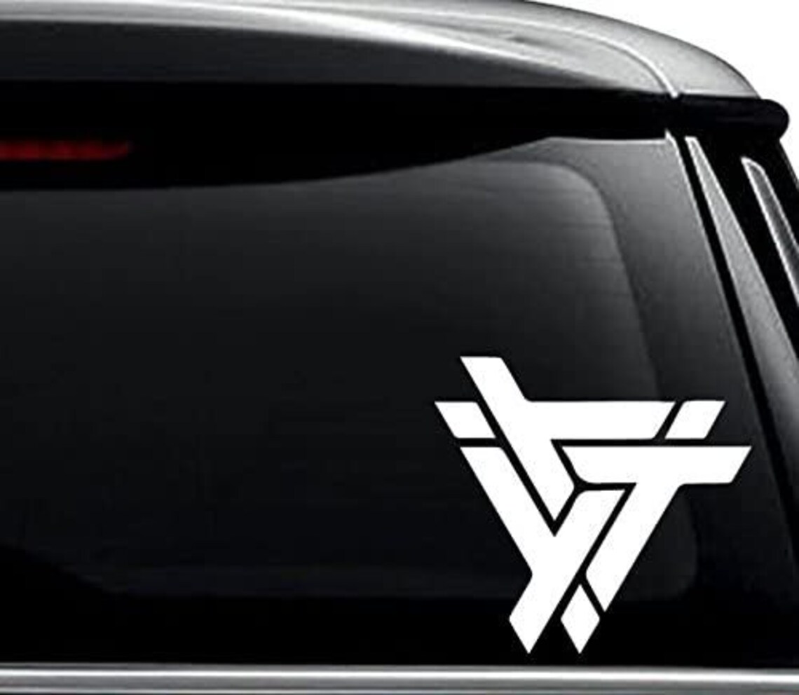 Tau Gamma Phi Triskelion Greek Fraternity Decal Sticker for - Etsy