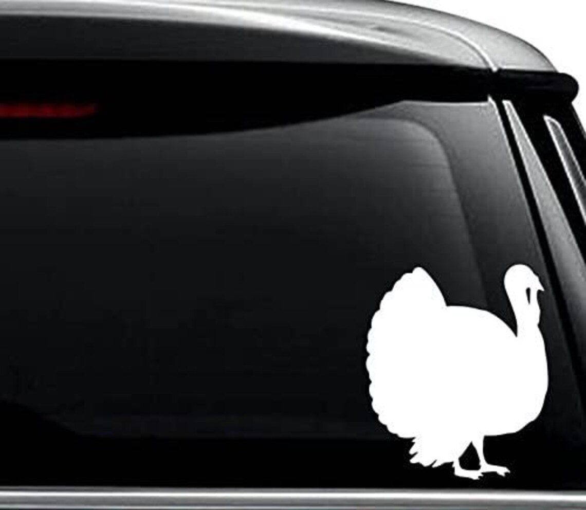 Turkey Strut Hunting Bird Decal Sticker for Use on Laptop - Etsy