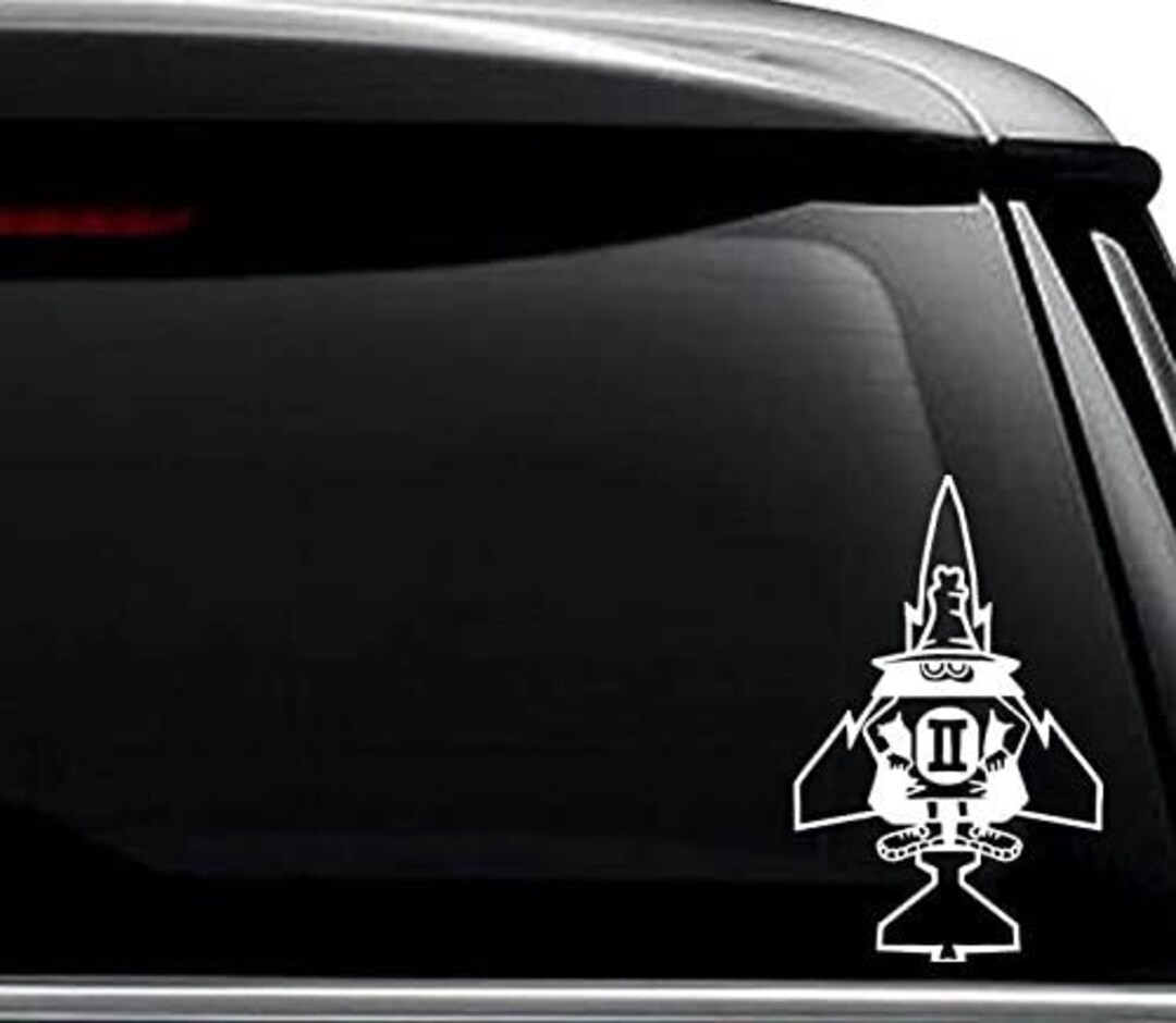 The Spook F-4 Phantom Jet Plane Decal Sticker for Use on Laptop, Helmet ...