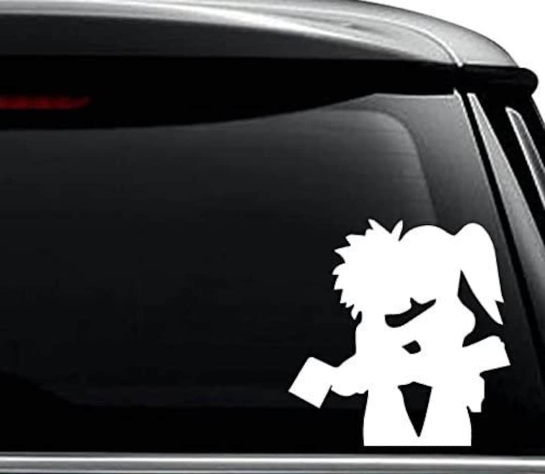 Hatchet Man Girl Love Decal Sticker for Use on Laptop, Helmet, Car ...