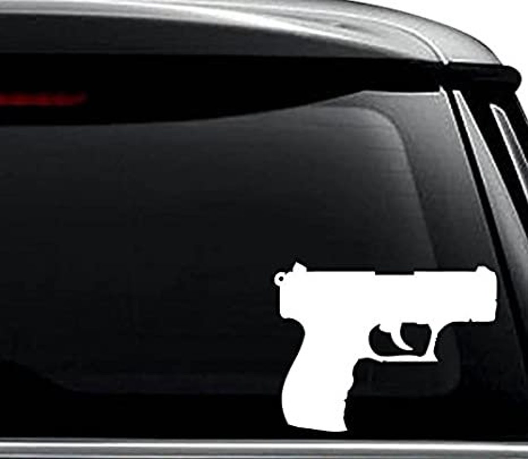 Walther P22 Gun Pistol Decal Sticker for Use on Laptop, Helmet, Car ...