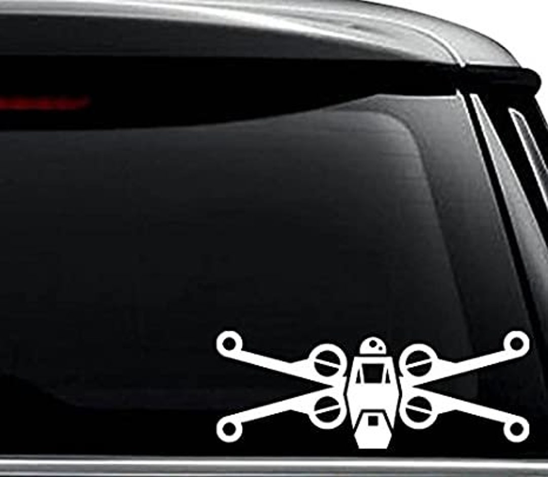 X-wing Fighter Decal Sticker for Use on Laptop, Helmet, Car, Truck ...