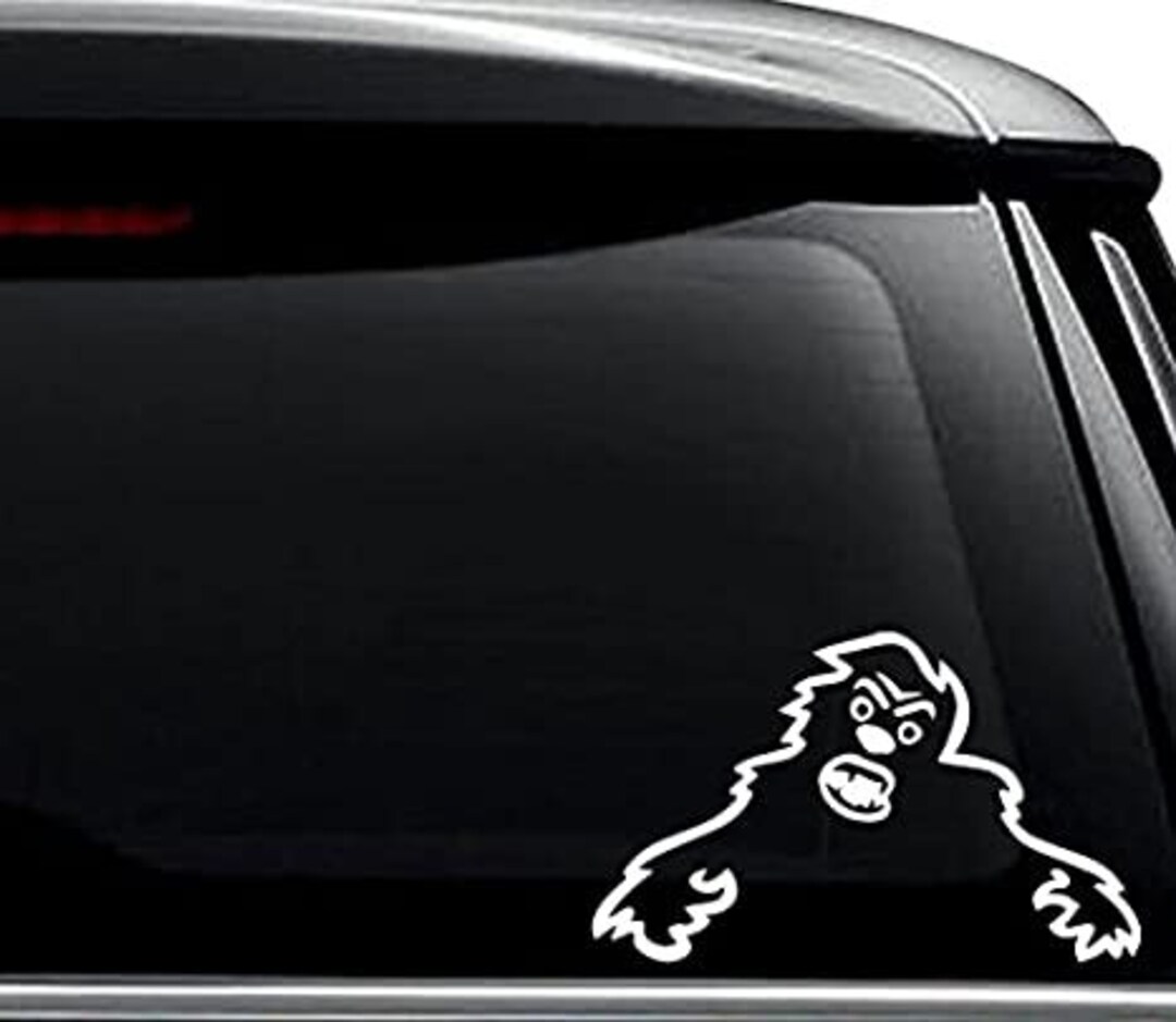 Skoda Yeti Monster Decal Sticker for Use on Laptop, Helmet, Car, Truck ...