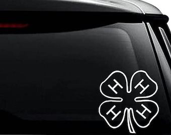 4-H Logo Decal - Etsy
