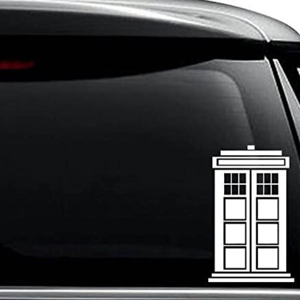 Tardis Wall Decal - Etsy