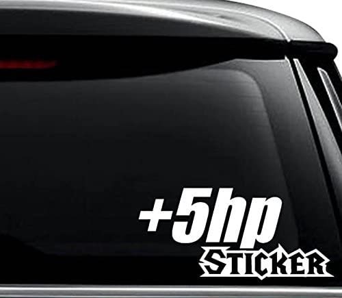 5hp Sticker Horsepower JDM Japanese Decal Sticker for Use on Laptop ...