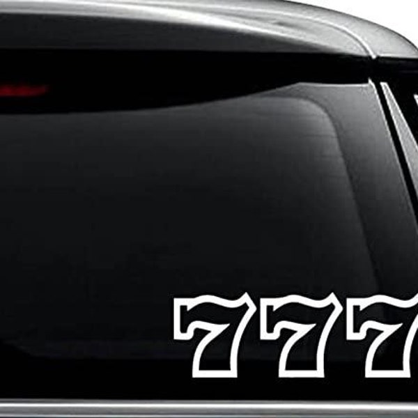 Slot Machine Decal - Etsy