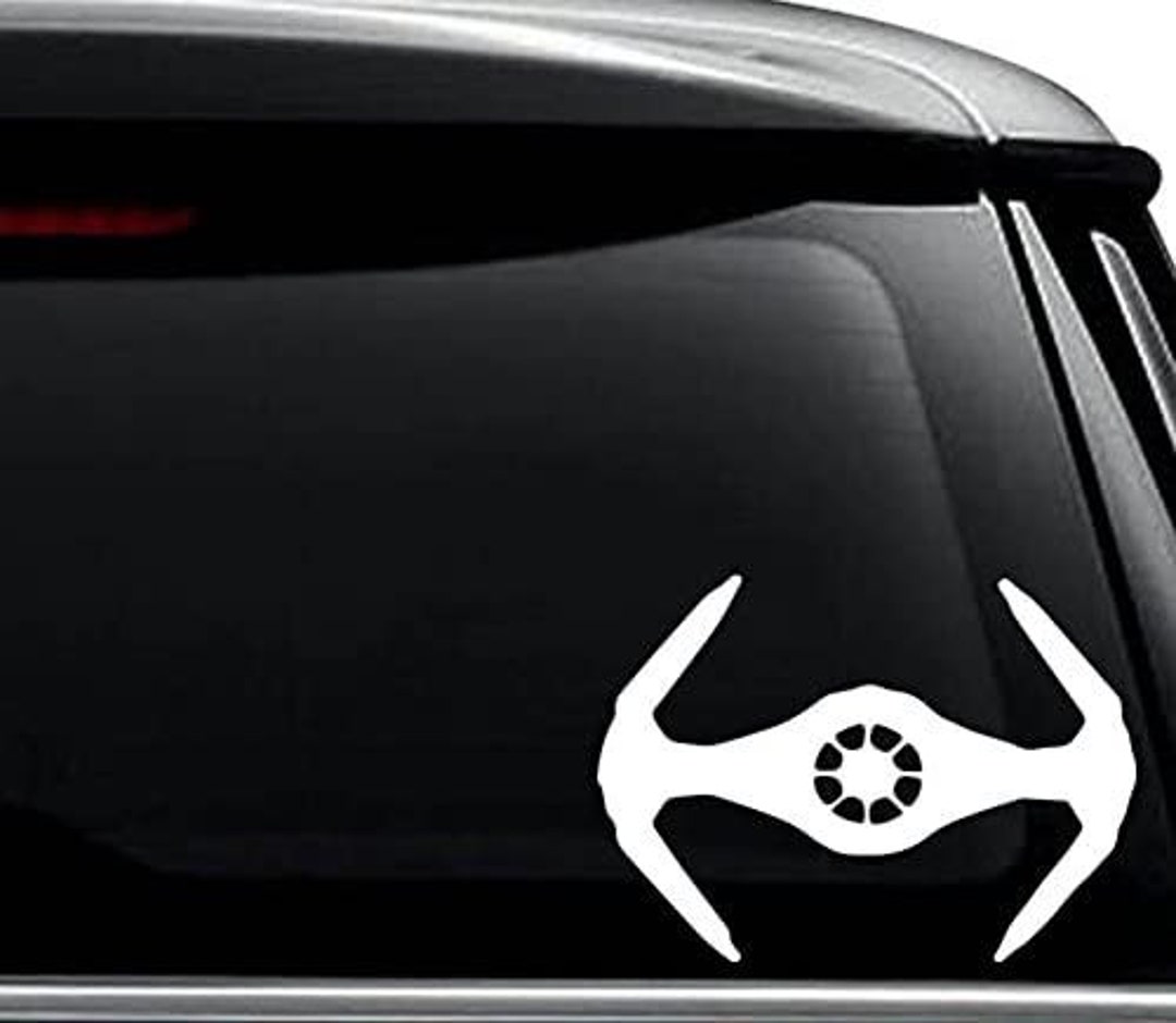 Imperial Tie Fighter Decal Sticker for Use on Laptop, Helmet, Car ...