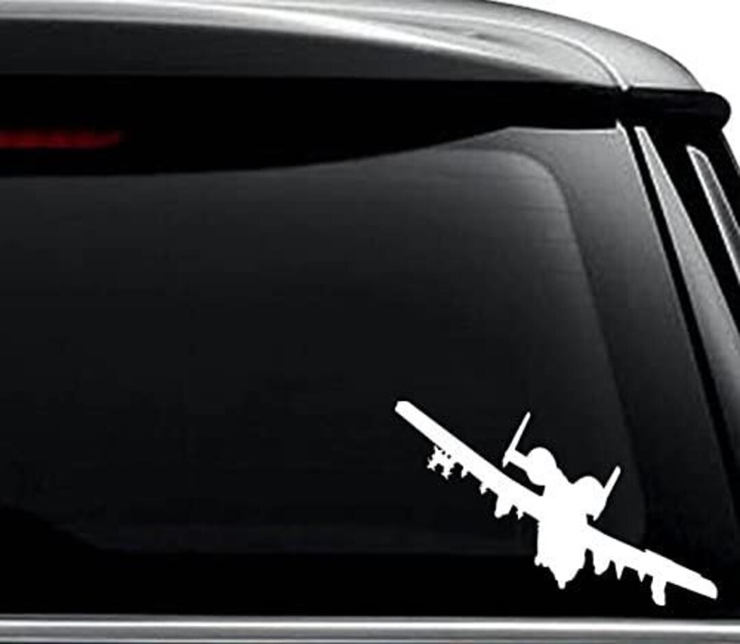 A-10 Thunderbolt Warthog USAF CAS Jet Plane Decal Sticker for Use on ...