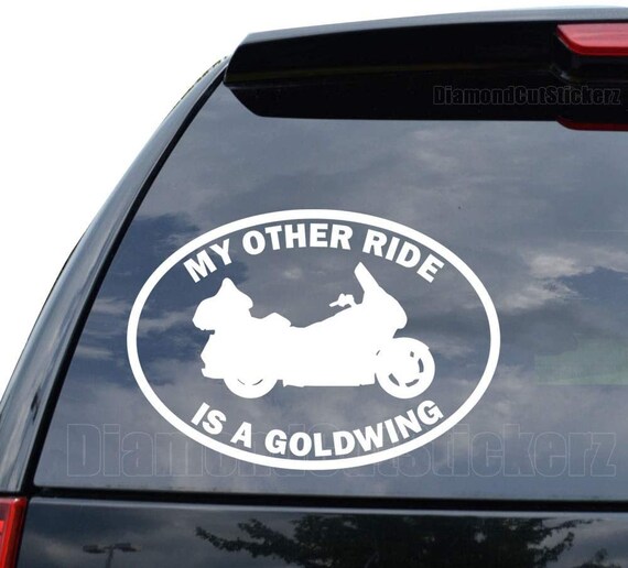 My Other Ride Goldwing Motorcycle Motorbike Decal Sticker Auto - Etsy