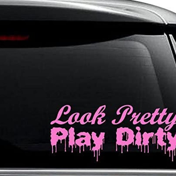 Look Pretty Play Dirty Svg - Etsy