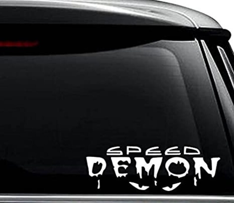 Calcomanía japonesa Speed Demon JDM para uso en computadora portátil ...