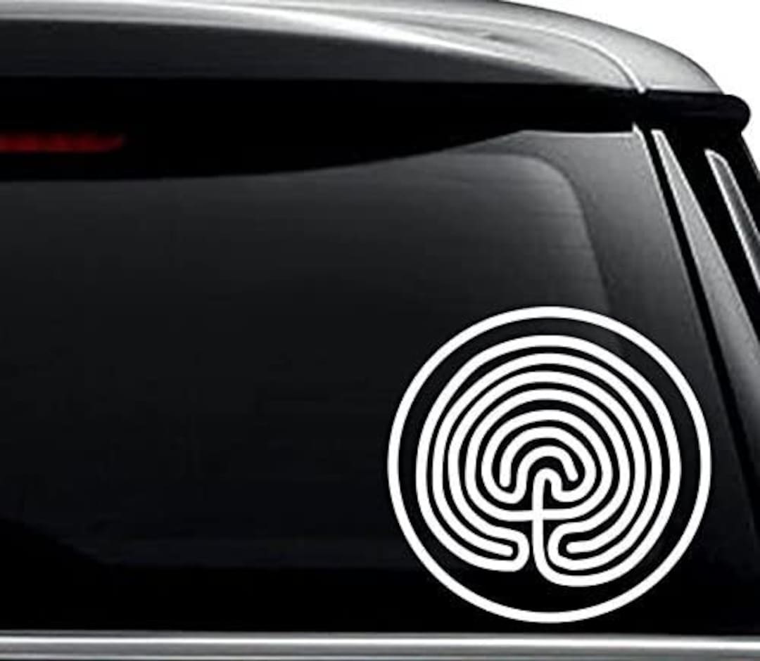 Wiccan Pagan Protection Symbol Decal Sticker for Use on Laptop, Helmet ...