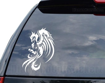Phoenix Bird Car Decal - Etsy