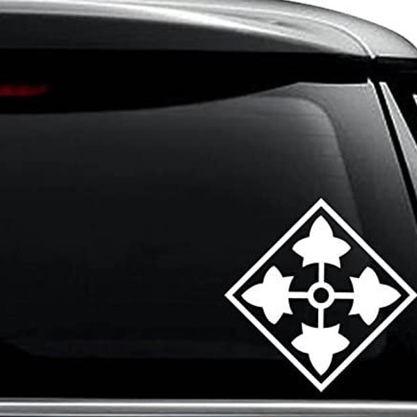 4th Infantry Division Decals - Etsy