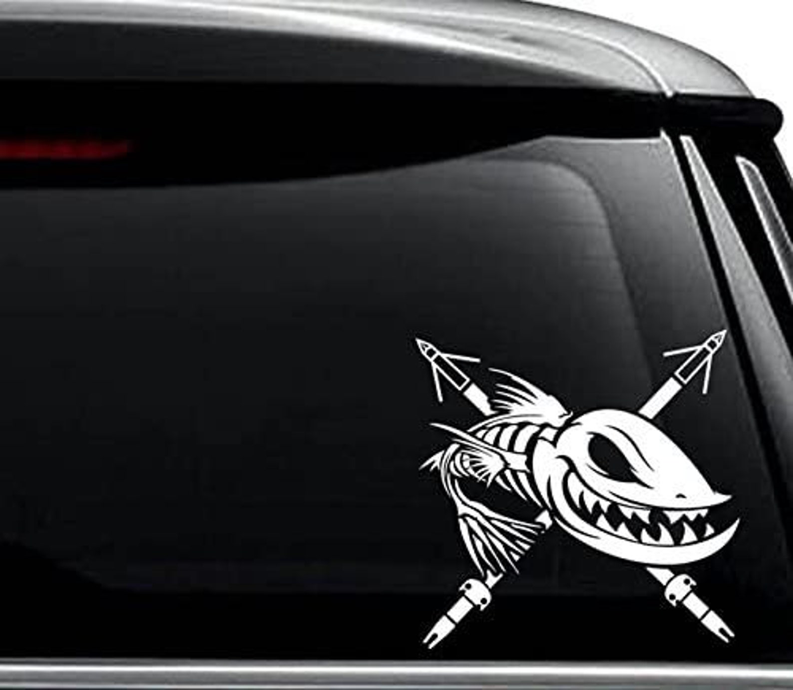 Bowfishing Fishing Arrows Decal Sticker for Use on Laptop - Etsy