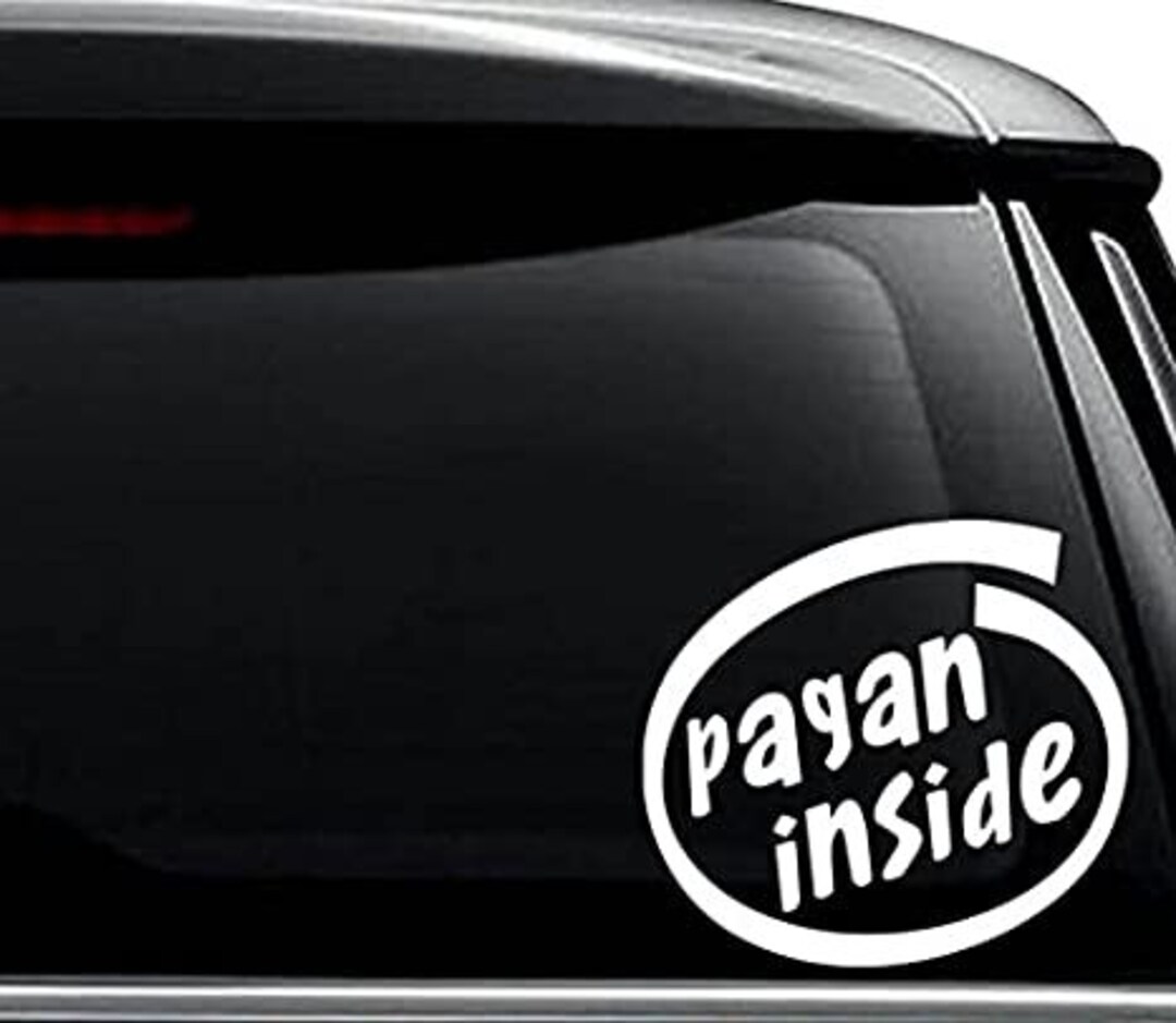Pagan Inside Decal Sticker for Use on Laptop, Helmet, Car, Truck ...
