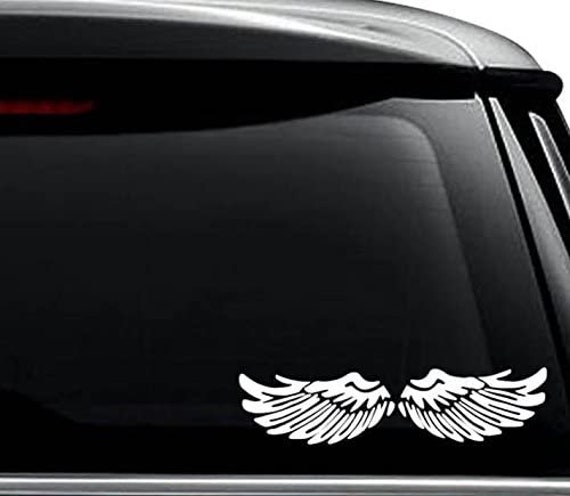 Angel Wings Christian Decal Sticker For Use On Laptop Helmet | Etsy