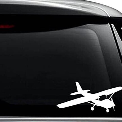 Cessna Plane Pilot Decal Sticker for Use on Laptop Helmet - Etsy