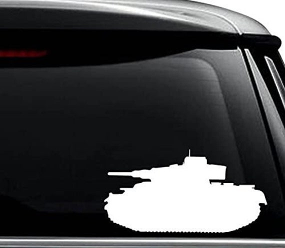 WW2 Panzer Tank Military Decal Sticker for Use on Laptop | Etsy