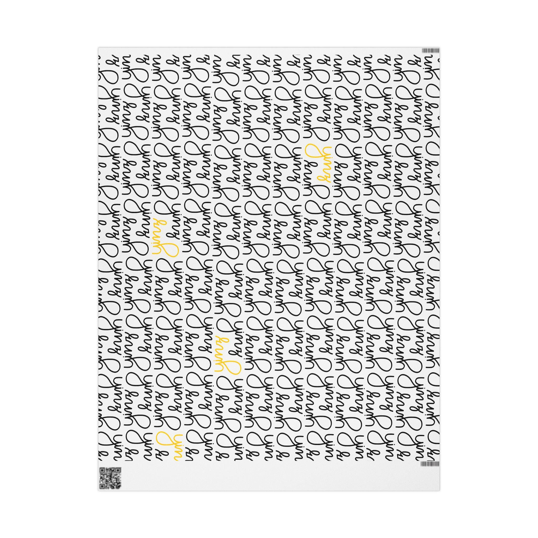 Yinz Wrapping Paper Pittsburgh Themed Wrapping Paper Steel City ...
