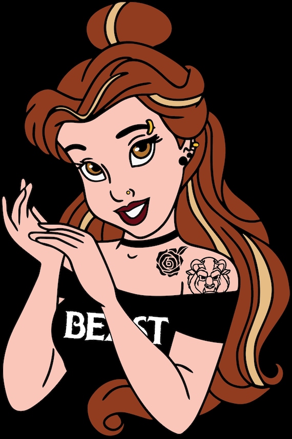 Disney Punk Princess Belle