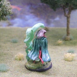 Tiefling Spell-caster/warlock/sorcerer Handpainted Miniature - Etsy
