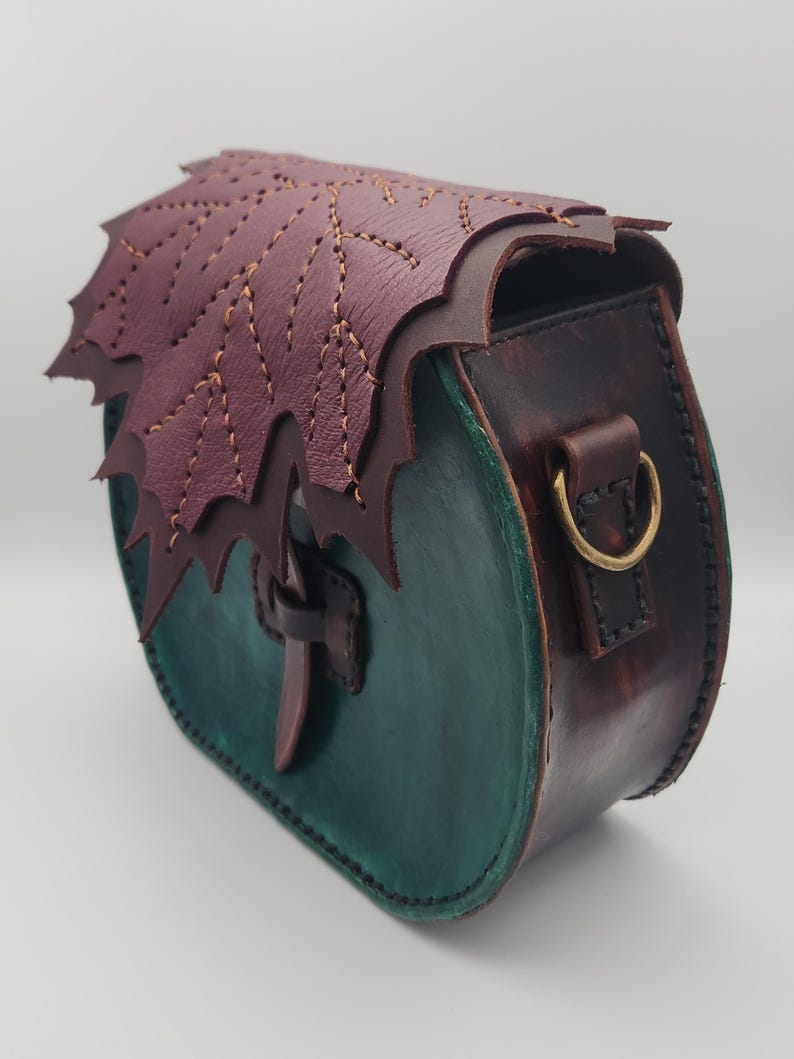 Handmade Shoulder/crossbody Leaf Purse/handbag - Etsy