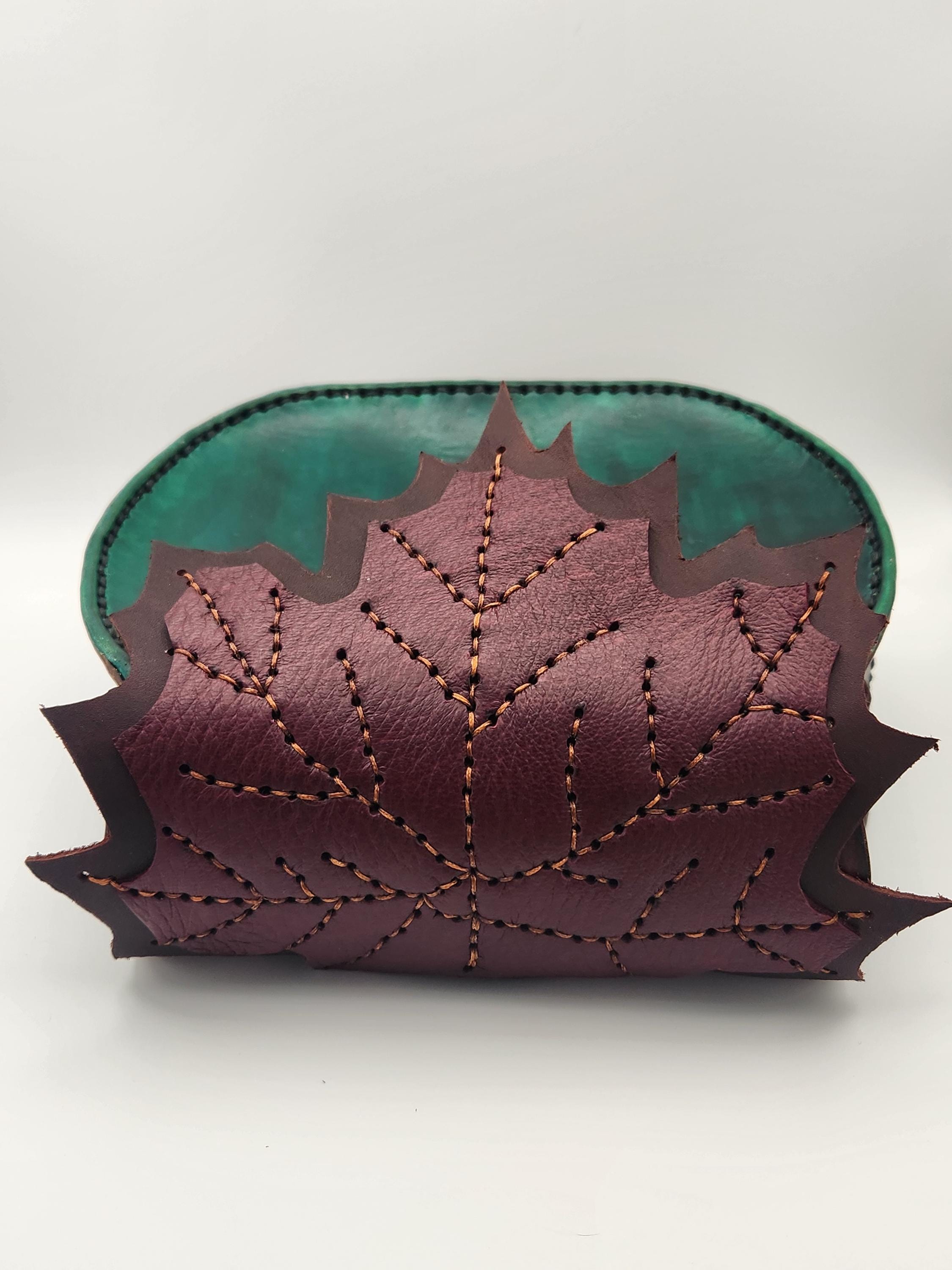 Handmade Shoulder/crossbody Leaf Purse/handbag - Etsy