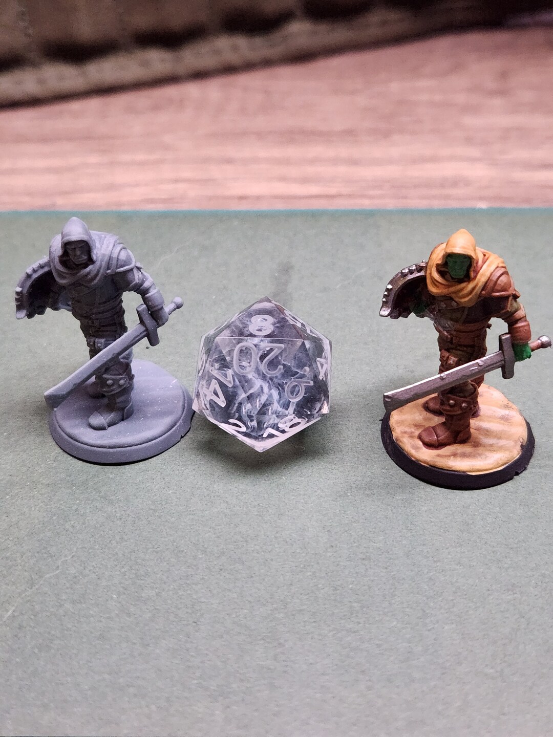 The Wanderer Handpainted Miniature - Etsy