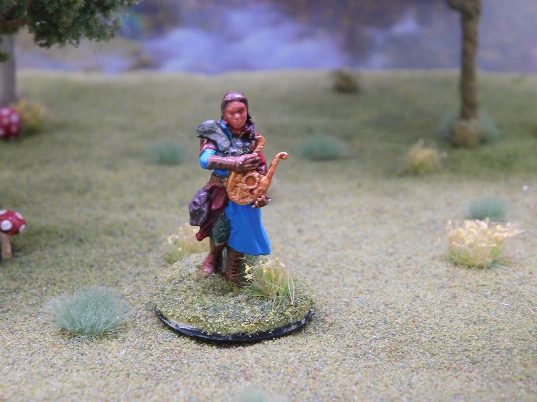 Yuan-ti Minstrel/bard/skald - Handpainted Miniature - Etsy